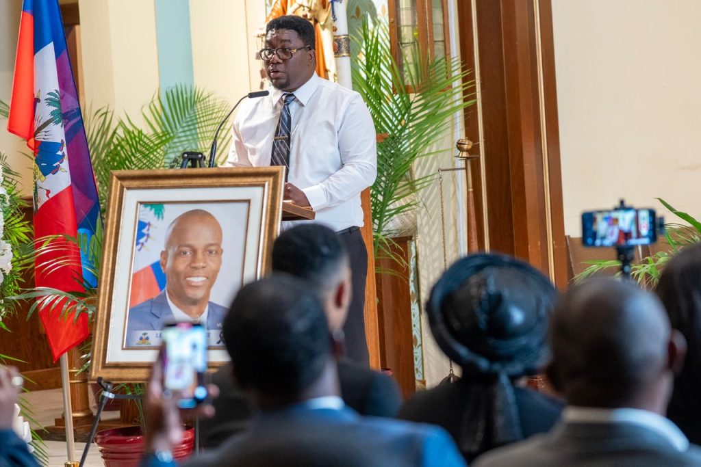Hommage au président Jovenel Moïse à New York : Dr. Claude Joseph et Me ...